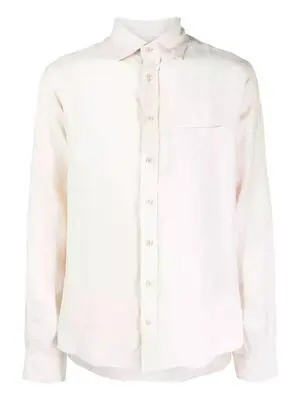 Sease Button-up Hemp Shirt - Neutrals