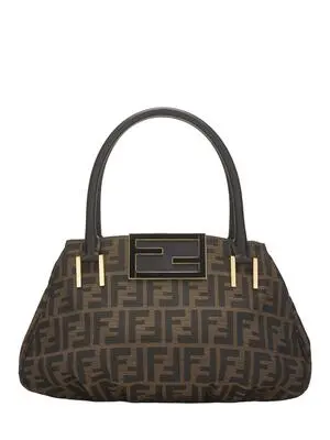 Fendi Zucca Mia Tote - Brown