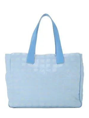 Chanel Travel Line Medium Tote - Blue