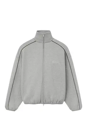 Fear Of God Modern Fit Fleece Track Jacket - Grey