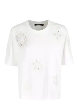 SEVENTY Crochet-Patch T-Shirt
