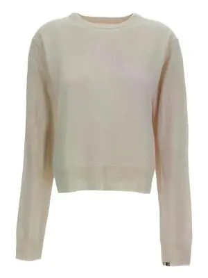 Extreme Cashmere March Round-Neck Sweater Neutrals