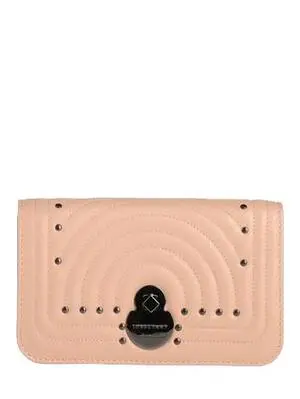 Longchamp Handbag In Lambskin And Cowhide - Pink