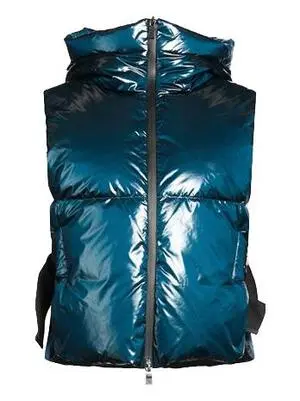 Herno Quilted Cape - Green