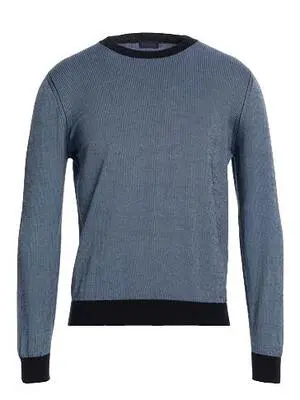 Paul & Shark Cotton Cashmere Crewneck Sweater - Blue