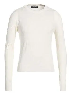 Dolce & Gabbana Silk Sweater - White