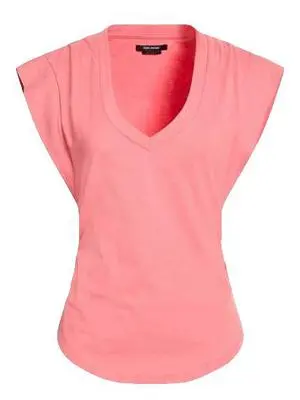 Isabel Marant Étoile Jersey T-shirt - Red