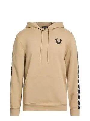 True Religion Cotton-blend Fleece Sweatshirt - Beige