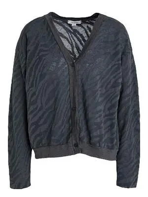 Crossley Cardigan In Cotton, Linen, And Polyamide - Grey