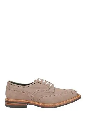 TRICKER'S TRICKER'S Suede Lace-Up Brogues Grey