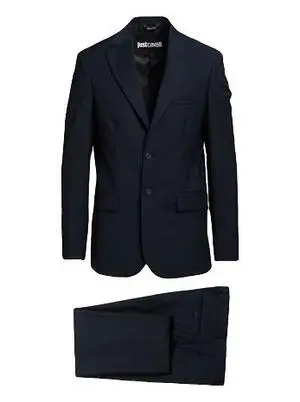 Just Cavalli Suit Size Polyamide, Viscose, Elastane - Navy
