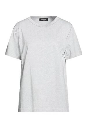 Fabiana Filippi Cotton Jersey T-shirt With Ecobrass Embellishments - Grey