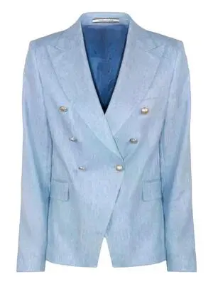 Tagliatore Alicya Double-breasted Blazer - Blue