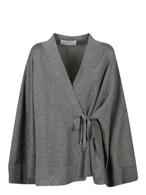 CIRCUS HOTEL Wrapped Kimono - Grey