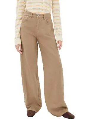 TWP West 11th Street Wide-leg Jeans - Kelp