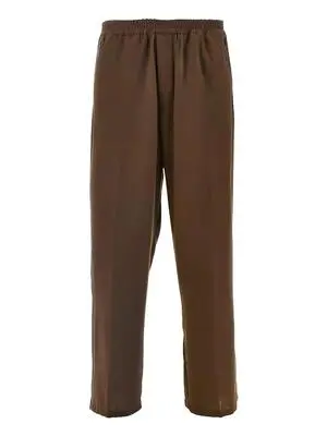 MARSEM Elasticated-waist Trousers - Brown