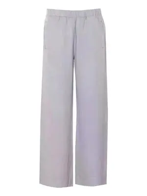 TRUE AVENUE Straight-fit Trousers - Grey