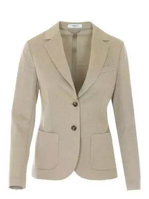CIRCOLO 1901 Single-breasted Patch-pocket Jacket - Neutrals
