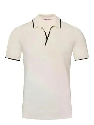 Orlebar Brown Polo-collar T-shirt - Neutrals