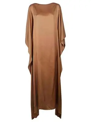 SA SU PHI Marta Maxi Dress Brown
