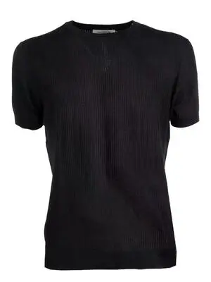 PAOLO RAGAZZINI Ribbed-knit Sweater - Blue