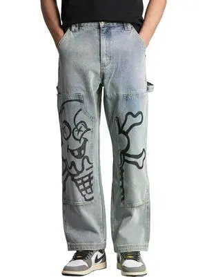 ICECREAM Cones & Bones Jeans - Blue