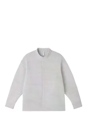 CFCL Soft Milan Stand-collar Long-sleeve Shirt - Grey