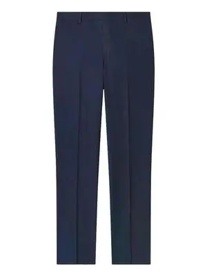 Paul Smith Pressed-crease Tailored Trousers - Blue