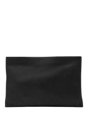 ALLSAINTS Leather Bettina Clutch - Black