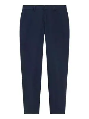 PT TORINO Slit-hem Trousers - Blue