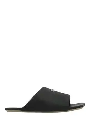 MAISON MARGIELA Logo-plaque Sandals - Black