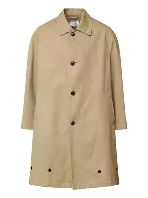 MAISON MARGIELA Buttoned Coat - Neutrals