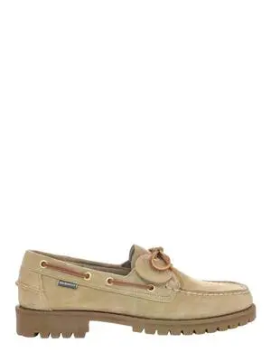 SEBAGO Ranger Suede Lug-sole Boat Shoes - Neutrals