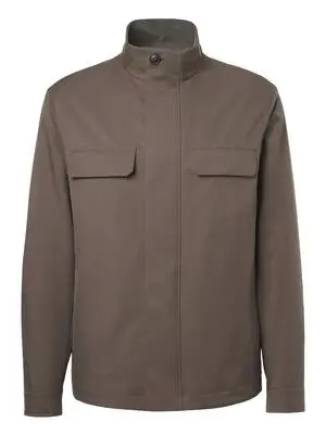 Zegna Technical Field Jacket Grey
