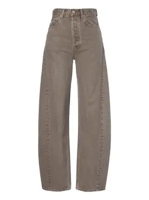 AGOLDE Luna Barrel-Leg Jeans Grey