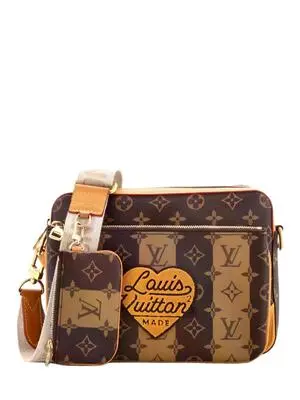 LOUIS VUITTON Nigo Trio Messenger Bag Limited Edition - Brown
