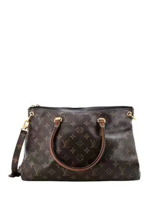 LOUIS VUITTON Pallas Tote Monogram Canvas - Brown