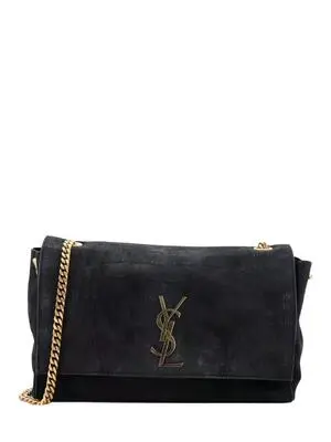 Saint Laurent Classic Monogram Reversible Shoulder Bag - Black