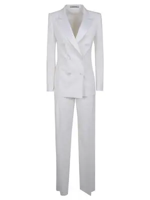 Tagliatore PARIGI WO Dress By TAGLIATORE White