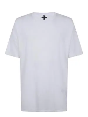 MD75 Linen Oversized T-shirt White