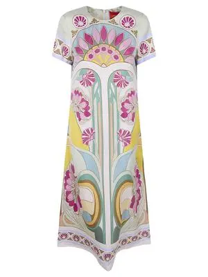 La DoubleJ Placée Swing Dress - White