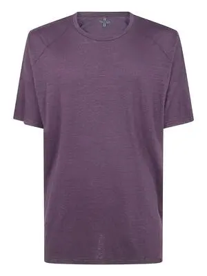 MD75 Linen Oversized T-shirt - Red