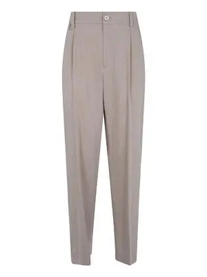 Jacquemus Le Pantalon Croisiere Trousers - Beige