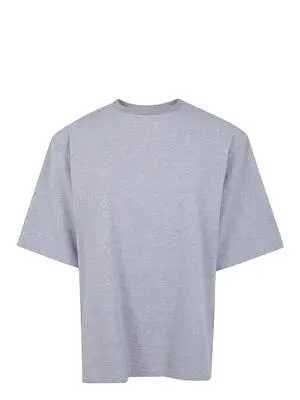THE FRANKIE SHOP Padded Cotton T-shirt - Gray