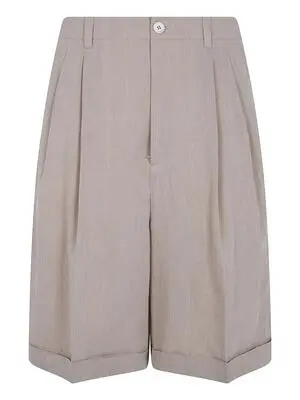 Jacquemus Le Short Pastro Bermuda Trousers - Beige