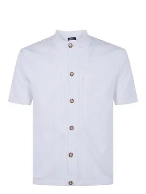 BARBA NAPOLI Cotton Drawn Shirt
