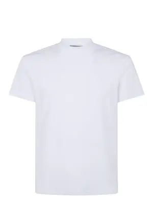 GIRELLI BRUNI Lupetto" Short Sleeves Turtleneck - White