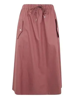 Paul Smith Midi Skirt - Red