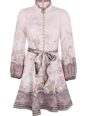 ZIMMERMANN ZIMMERMANN "Alchemy" Button Mini Dress
