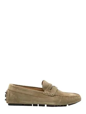 Emporio Armani Driver Shoes - Brown